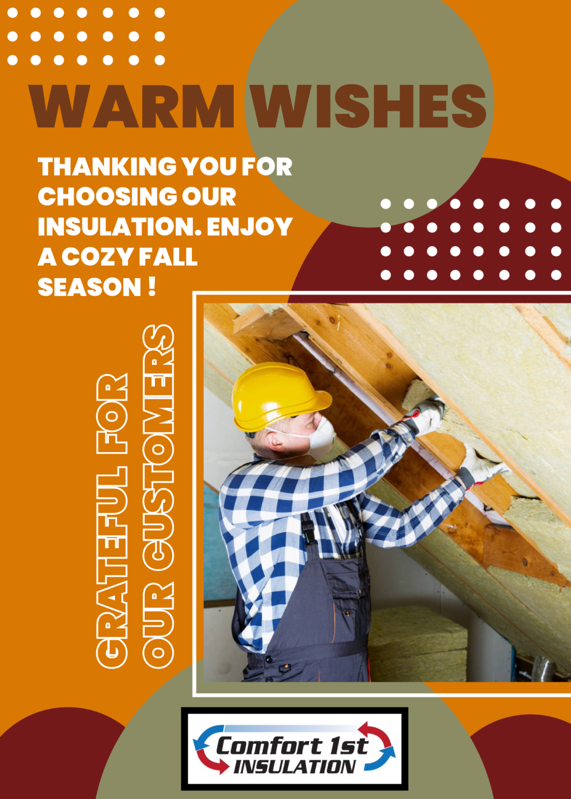 Embracing Fall with Comfort 1st Insulation: A Toast to Our Loyal ...