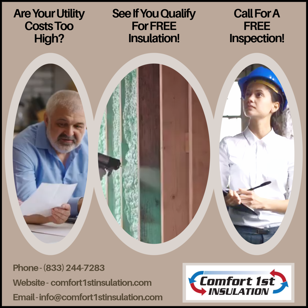 Are Your Utility Costs Too High? - Comfort 1st Insulation